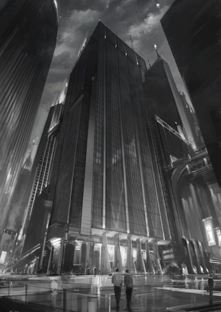 Environmental Science Fiction Art Work - The Mother of All Nerds