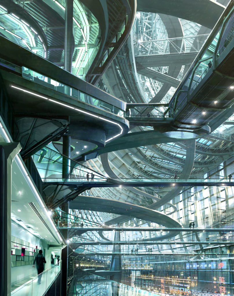 Environmental Science Fiction Art Work - The Mother of All Nerds