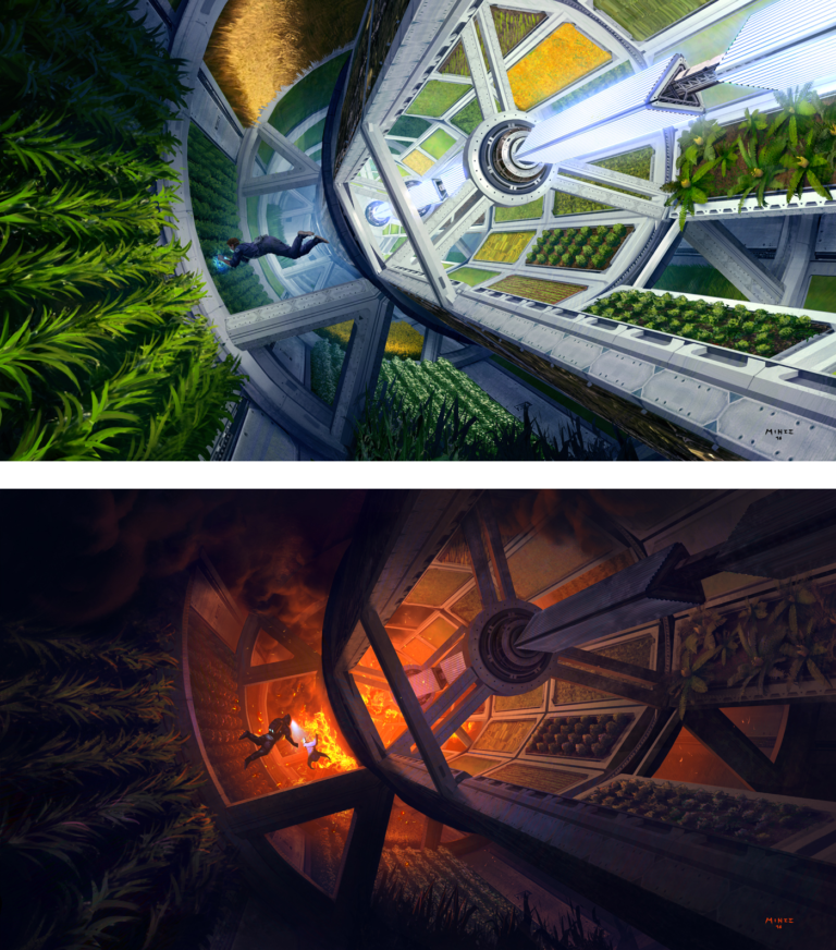 Environmental Science Fiction Art Work - The Mother of All Nerds